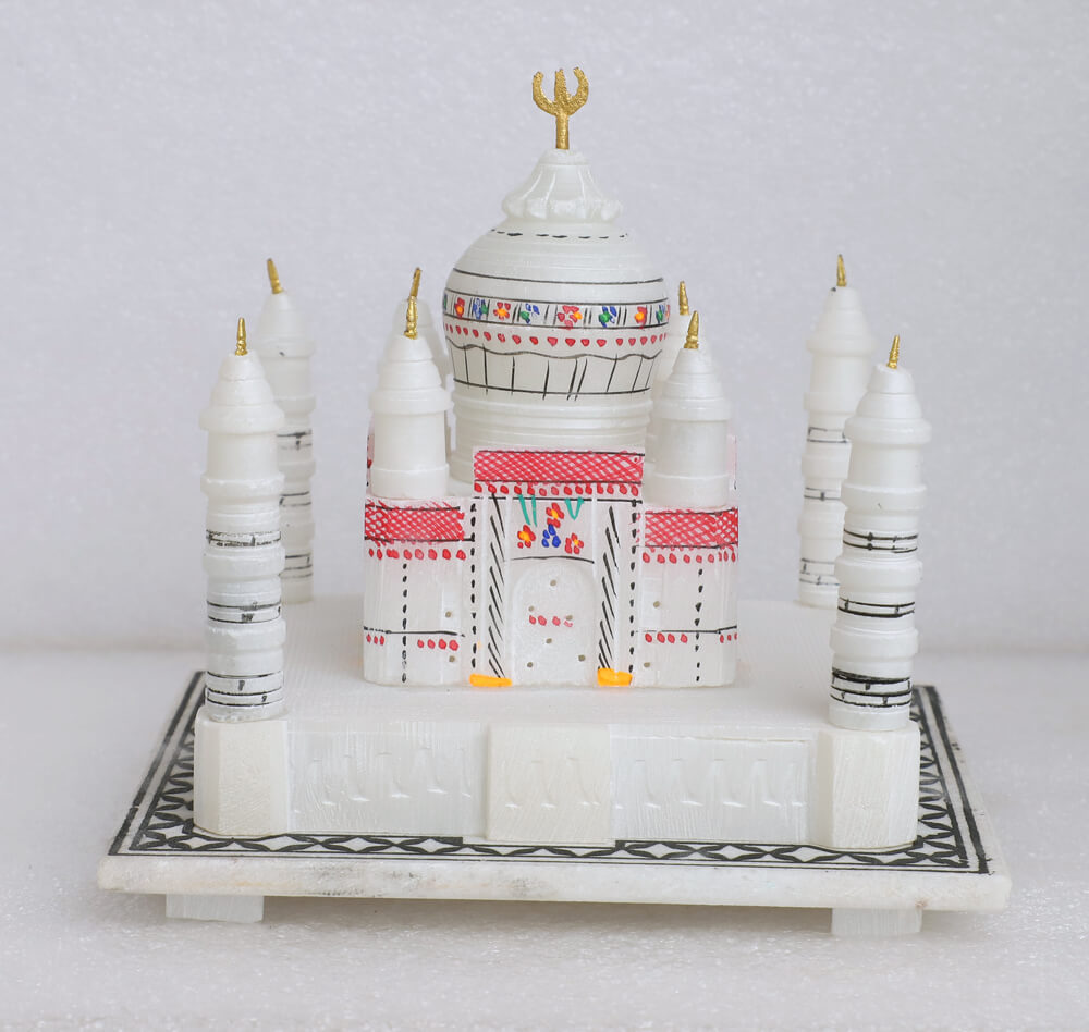 Marble Taj Mahal replica (HSN Code 6802) - VandituHub