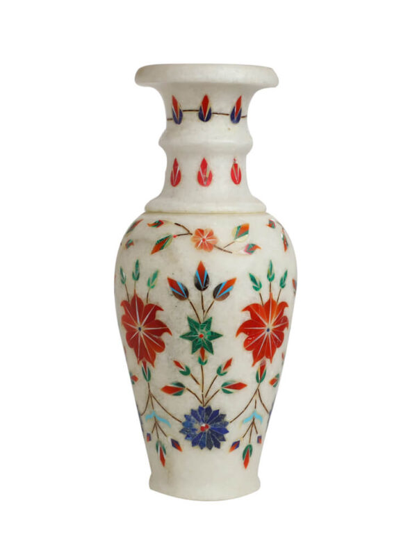 VandituHub Marble Inlay Flower Pot - VandituHub