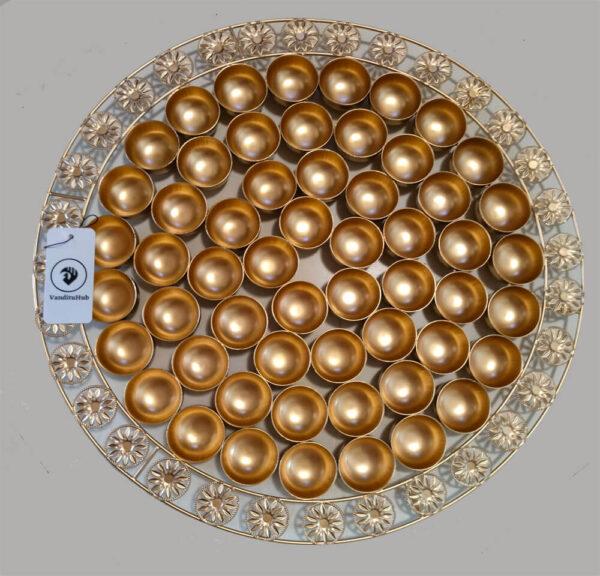 Buy VandituHub Chappan/56 Bhog Thali Lord Krishna Thali Online